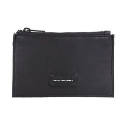 Piquadro Harper Kreditkartenetui Leder 12 cm black