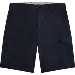 Tommy Hilfiger Cargoshorts HARLEM CARGO 1985 in schlichtem Design, blau