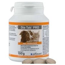 alfavet DIA TAB PRO Kautabletten f.Hunde/Katzen 100 g