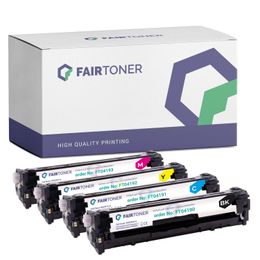 FairToner 4er Multipack Set kompatibel für HP W2030X-W2033X Color LaserJet Managed E 45028 dn Toner
