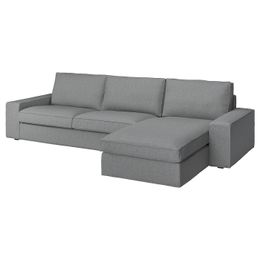 IKEA KIVIK 4er-Sofa mit Récamiere