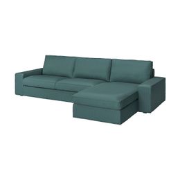 IKEA KIVIK 4er-Sofa mit Récamiere