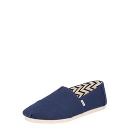 Toms Shoes Toms Espadrilles 'ALPARGATA' male Blue size 13