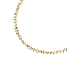 Firetti Kette ohne Anhänger Schmuck Geschenk Silber 925 Halsschmuck Halskette Fantasie, gelb|goldfarben