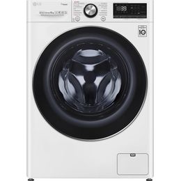 LG F4WV908P2E Waschmaschine Freistehend Frontlader C, Waschmaschine, Weiss
