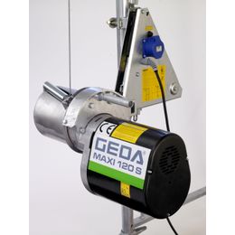 GEDA Ger&uuml;stbauaufzug MAXI 120 S - mit 81 m Zugseil