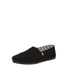 Toms Shoes TOMS Slipper 'ALPARGATA' Herren Größe 40.5 schwarz
