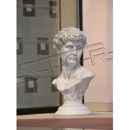 JVmoebel Skulptur Alexander der Große Büste Statue Figuren Figur Skulptur Statuen 67cm