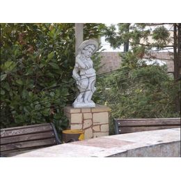 JVmoebel Skulptur Junge 70cm Figur Statue Figuren Skulptur Statuen Garten Dekoration