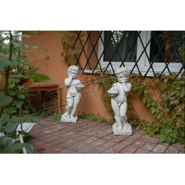 JVmoebel Skulptur Junge 72cm Figur Statue Figuren Skulptur Statuen Garten Dekoration