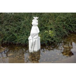 JVmoebel Skulptur Garten Dekoration Frosch Terrasse Stein Figuren Figur Deko Statue