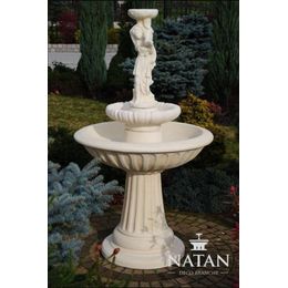 JVmoebel Skulptur Zierbrunnen Springbrunnen Brunnen Deko Garten Fontaine Teich Neu