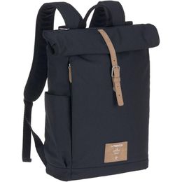 Lässig LÄSSIG Wickelrucksack Green Label, Rolltop, night Blue, PETA-approved vegan; zum Teil aus recyceltem Material, blau