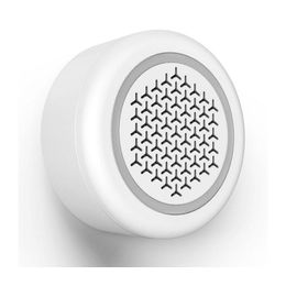 Hama Smart Home Alarmanlage,WLAN Alarmsirene ohne Hub, 97,4dB 10 Signaltöne Alarmsirene, weiß