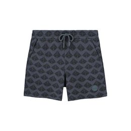 Shiwi Shorts Jungen Gr&ouml;&szlig;e 92 basaltgrau / schwarz