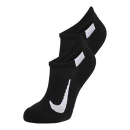 Nike Sportsocken 'Multiplier' Herren Gr&ouml;&szlig;e 34/38 schwarz / wei&szlig;