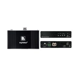 Kramer 676R - 4K60 4:4:4 HDMI und RS-232 Empf&auml;nger &uuml;ber SPF+ MM/SM Glasfaser