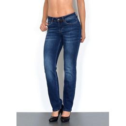 ESRA Straight-Jeans G100 High Waist Straight Fit Jeans Damen