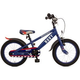 Kinderfahrrad Bachtenkirch "NAVY" Fahrräder Gr. 25 cm, 16 Zoll (40,64 cm), blau Kinder Kinderfahrräder