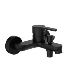 Sch&uuml;tte SCH&Uuml;TTE Wannenarmatur DENVER, Wasserhahn Bad Schwarz matt