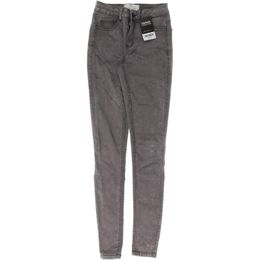 Pieces Damen Jeans, grau, Gr. 32