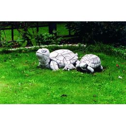 JVmoebel Skulptur Garten Dekoration Schildkröte Terrasse Stein Figuren Figur Statue