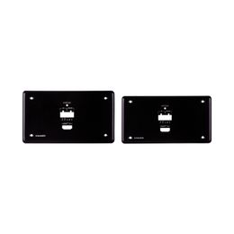 Kramer WP-789R/EU-PANEL-SET-80/86(B) - HDBT Empfänger zum Wandeinbau mit RS-232 und I