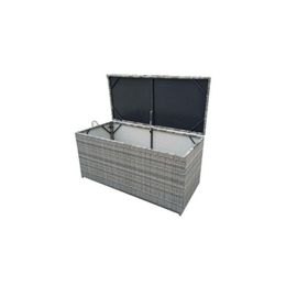 ebuy24 Gartenlounge-Sessel London Kissenbox grau.