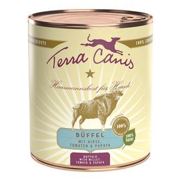 Terra Canis CLASSIC - Büffel mit Hirse, Tomate & Papaya 12x800g