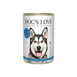 DOG’S LOVE Dog's Love Classic Fisch mit Amaranth, Karotte und Löwenzahn 12x400g
