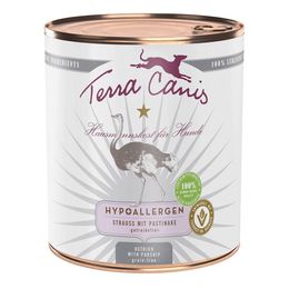 Terra Canis HYPOALLERGEN – Strauß mit Pastinake, getreidefrei 12x800g