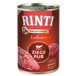 Rinti Singlefleisch Exclusive Ziege pur 12x400g