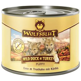 Wolfsblut Wild Duck & Turkey Puppy 12x200g