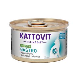 12x85g Kattovit Feline Diet Gastro Pute