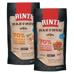 Rinti Max-i-Mum Rind und Huhn Mixpaket 2x12kg