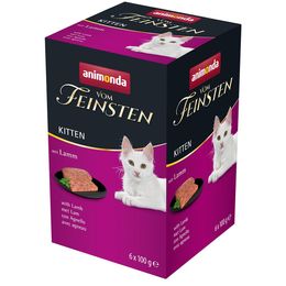 animonda vom Feinsten Kitten mit Lamm Katzen-Nassfutter getreidefrei 6x100g