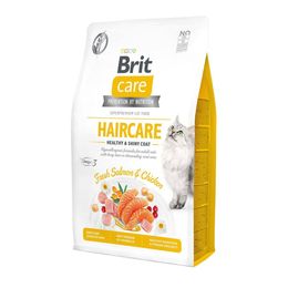 Brit Care GF Haircare Healthy & Shiny Coat Katzen-Trockenfutter getreidefrei 2kg