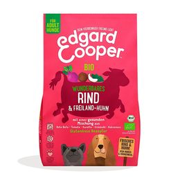 Edgard & Cooper Bio Rind & Bio Huhn Hunde-Trockenfutter Bio 2,5kg