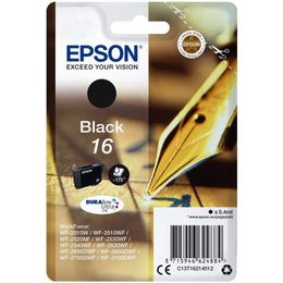 Epson Epson Druckerpatrone Tinte 16 T1621 BK black