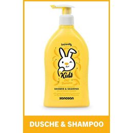 sanosan Duschgel 2in1 Kinder Dusche & Shampoo Banane