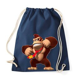 Youth Designz Turnbeutel Donkey Kong Baumwoll Tasche Turnbeutel