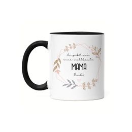 Hey!Print Tasse Es Gibt Nur Eine Weltbeste Mama Dich Tasse Blumen Motiv Muttertag Geschenkidee