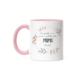 Hey!Print Tasse Es Gibt Nur Eine Weltbeste Mama Dich Tasse Blumen Motiv Muttertag Geschenkidee