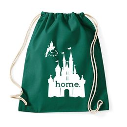 Youth Designz Turnbeutel Home Märchen Schloss Baumwoll Tasche Turnbeutel