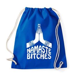 Youth Designz Turnbeutel Namaste Hand Baumwoll Tasche Turnbeutel