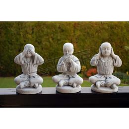 JVmoebel Skulptur 25cm Shaolin Kung Fu Figur Statue Kämpfer Figuren