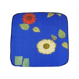 BURI Sesselauflage Gartenmöbel Auflagen Polster Kissen Gartenstuhl blau