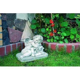 JVmoebel Skulptur Engel Kinder Skulptur Design Figur Statue Garten Figuren