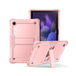 Wigento Tablet-Hülle Für Samsung Galaxy Tab A8 2021 aufstellbare Outdoor Rosa Tablet Case
