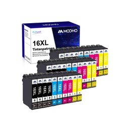 MOOHO ersetzt 16XL für EPSON 16 XL Tinte Druckerpatronen Tintenpatrone
